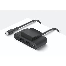 Belkin BOOST Charge 4-Port Split 2xUSB-C/2xUSB-A sw BUZ001bt2MBKB