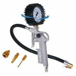 Aerotec Reifenf&uuml;ller geeicht + 30cm Schlauch + Adapter