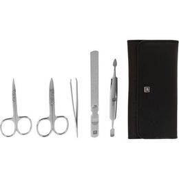 Zwilling Manik&uuml;re Pedik&uuml;re Set 5tlg. mit Nagelschere, Leder