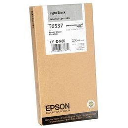 Epson Tintenpatrone light schwarz T 653 200 ml T 6537