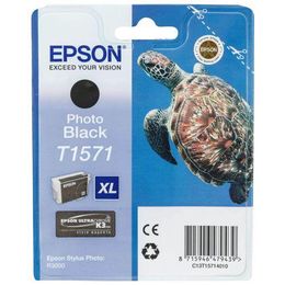 Epson Tintenpatrone photo schwarz T 157 T 1571