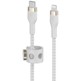 Belkin Flex Lightning/USB-C 15W 3m mfi.zert. wei&szlig; CAA011bt3MWH
