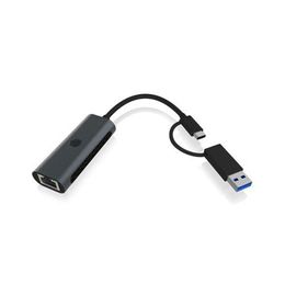 ICY BOX IB-LAN301-C3 USB Type-C / Type-A zu LAN
