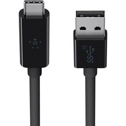Belkin USB 3.1 SuperSpeed Kabel USB-C auf USB-A 1m schwarz