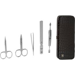 Zwilling Manik&uuml;re Pedik&uuml;re Set 5tlg. mit Nagelschere, Leder
