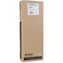 Epson Tintenpatrone light cyan T 636 700 ml T 6365