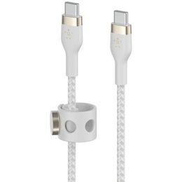 Belkin Flex USB-C/USB-C bis 60W 1m, wei&szlig; CAB011bt1MWH
