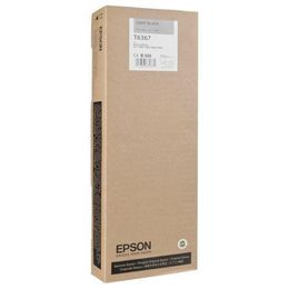 Epson Tintenpatrone light schwarz T 636 700 ml T 6367