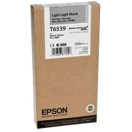 Epson Tintenpatrone light light schwarz T 653 200 ml T 6539