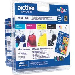 Brother LC-980 Value Pack BK/C/M/Y