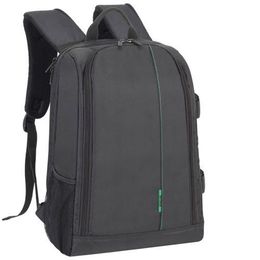 RIVACASE 7490 Green Mantis Kamera Rucksack schwarz