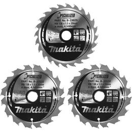 Makita B-33897 S&auml;geblatt-Set 136x20x16Z+24Z