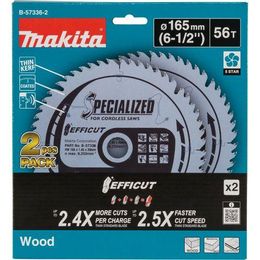 Makita B-57336-2 EFFICUT S&auml;geblatt 165x20x56Z