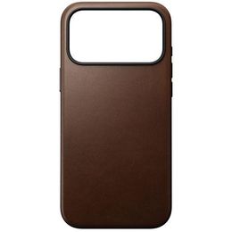 Nomad Modern Leather Case iPhone 17 Pro Max Brown