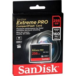 Sandisk Extreme Pro CF 256GB 160MB/s SDCFXPS-256G-X46