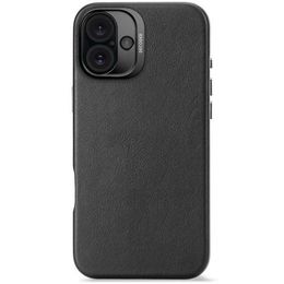 Decoded Leather Backcover iPhone 16 Plus Black