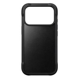 Nomad Rugged Leather Case iPhone 17 Pro Black Horween