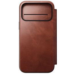 Nomad Modern Leather Folio iPhone 17 Pro Max Olde Dublin H.