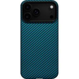 Pitaka Ultra-Slim Case for iPhone 17 Pro Blue/Grey Twill