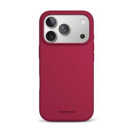 VONM&Auml;HLEN Vonm&auml;hlen Soft Silicone Case iPhone 17 Pro Dark Red