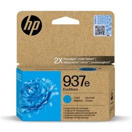 HP EvoMore 4S6W6NE Tintenpatrone cyan No. 937e
