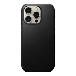 Nomad Modern Leather Case iPhone 16 Pro Black