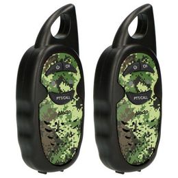 Alecto Walkie Talkie 2er Set f&uuml;r Kinder, 3 km Reichw., camouflage