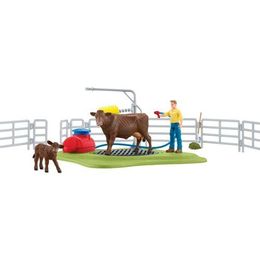 Schleich Farm World 42529 Kuh Waschstation