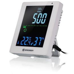 BRESSER CO&sup2; Luftqualit&auml;tsmonitor weiss