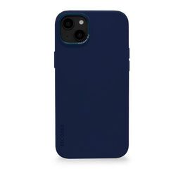 Decoded AntiMicrobial Silicone Backcover iP 14 Plus Navy Peony
