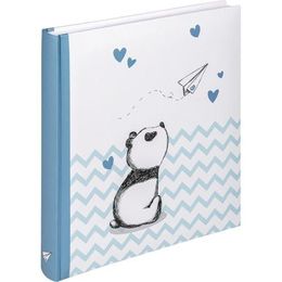 Walther Baby Little Panda blau 28x30,5 50 wei&szlig;e Seiten UK281L