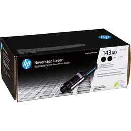 HP W1143AD Neverstop Toner- Nachf&uuml;llkit No. 143 AD Doppelp.