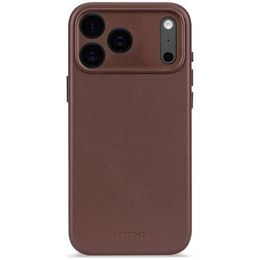 Decoded Leather Backcover iPhone 17 Pro Chocolate Brown