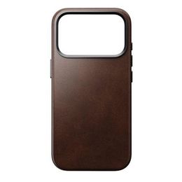 Nomad Traditional Leather Case iPhone 17 Pro Rustic Brown H.