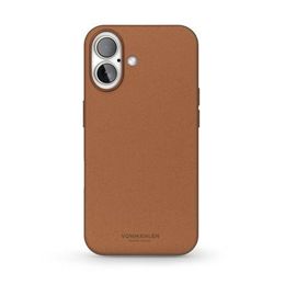 VONM&Auml;HLEN Vonm&auml;hlen Like Leather Case for iPhone 16 Brown