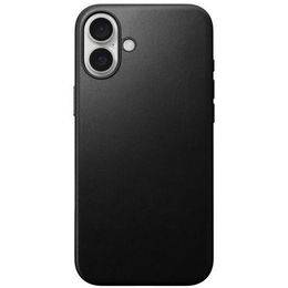 Nomad Modern Leather Case iPhone 16 Plus Black