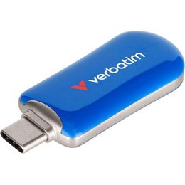 Verbatim Plectra Blue 128GB USB-C Flash Drive 30233