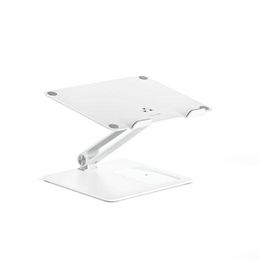 Alogic Elite Aluminum Laptop Stand Wireless Charger White