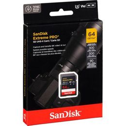 Sandisk ExtremePRO SDXC V90 64GB 300MB UHS-II SDSDXDM-064G-GN4IN