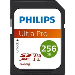 Philips SDXC Card 256GB Class 10 UHS-I U3 V30 A1