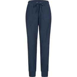 LPO Regenhose »Damen Hose Babette« navy blazer melange 22 - Normalgrößen Normalgrößen 22 Weiches Cosy Terry-Wirkmaterial für höchsten Tragekomfort