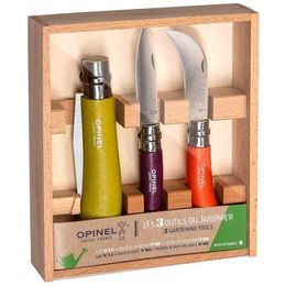 Opinel Garten-Set 3-teilig, bunt