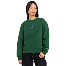 Element Sweatshirt &raquo;Cornell Cipher&laquo; Dark Green L L Umweltfreundliches Material: Geb&uuml;rsteter...