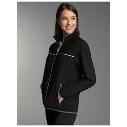 TRIGEMA Trainingsjacke »Praktische Sportjacke aus Microfaser« 1 Stk. tlg. schwarz XL XL Elastische Microfaser