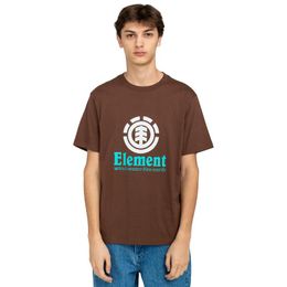 Element T-Shirt &raquo;Vertical&laquo; Chestnut S S Material: Jersey-Stoff aus Baumwolle...