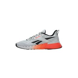 Reebok Sportschuh 'NANO GYM' Herren Größe 42.5 grau / orange / schwarz