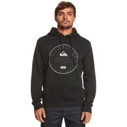 Quiksilver Kapuzensweatshirt »Circle Trim« schwarz L L Material: Gebürsteter Sweatstoff aus...