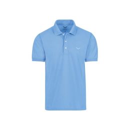 TRIGEMA Poloshirt »Poloshirt in Piqué-Qualität« 1 Stk. tlg. horizont S S Piqué Qualität