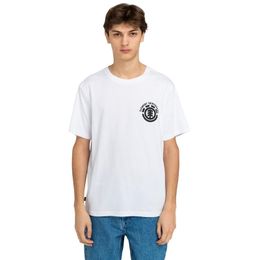 Element T-Shirt »Great Outdoor« Optic White M M Textil Stoff:...