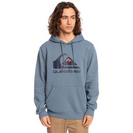 Quiksilver Hoodie »Big Logo« Blue Mirage XXL XXL Stoff: Baumwoll-Polyester-Mischgewebe [280...